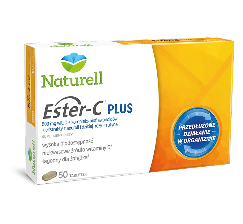 Naturell Ester C PLUS 50 Tabletek Produkty Naturell Naturell Ester C PLUS 50 Tabletek Produkty Naturell