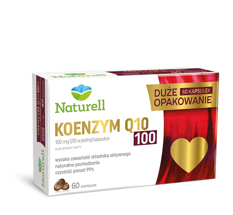 Naturell Koenzym Q10 100 (60 kapsułek) | Produkty Naturell