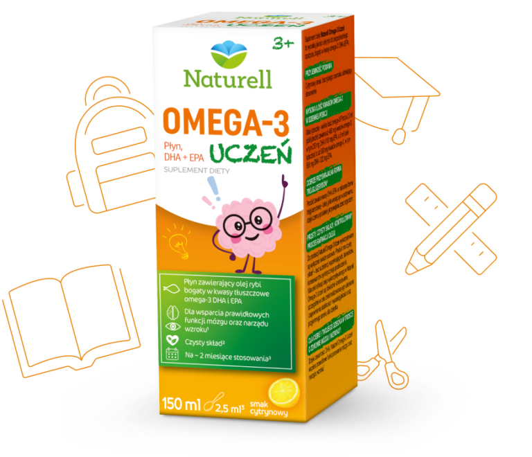Naturell Omega-3 (120 kapsułek) | Produkty Naturell